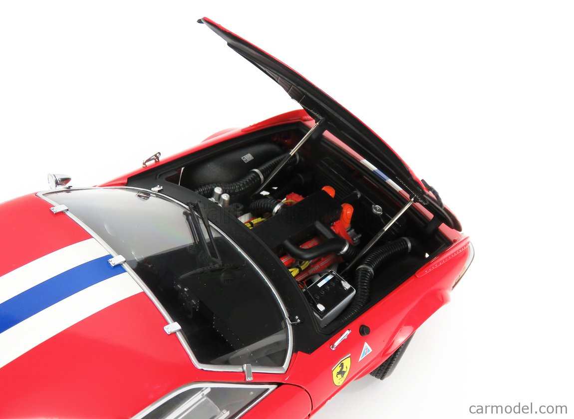 KYOSHO 08163A Scale 1/18 | FERRARI 365 GTB/4 TEAM FERRARI MODENA SPORTS CARS N 64 24h DAYTONA ...