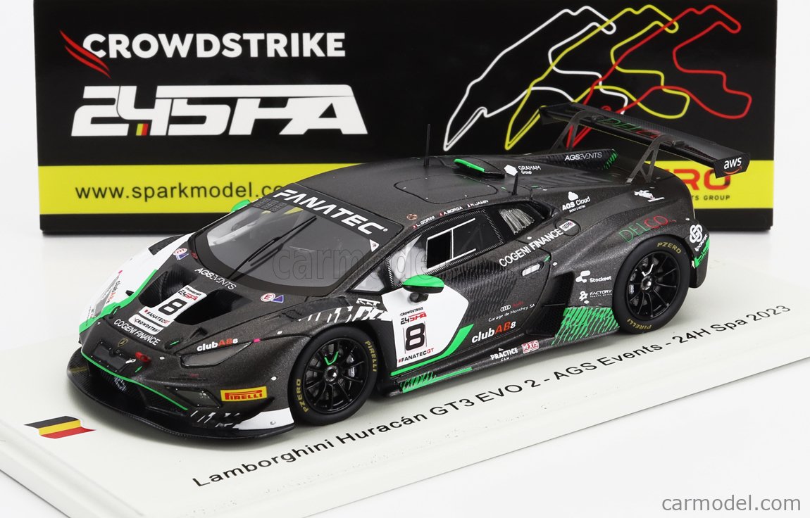 SPARK-MODEL SB732 Scale 1/43 | LAMBORGHINI HURACAN GT3 EVO 2 TEAM AGS ...
