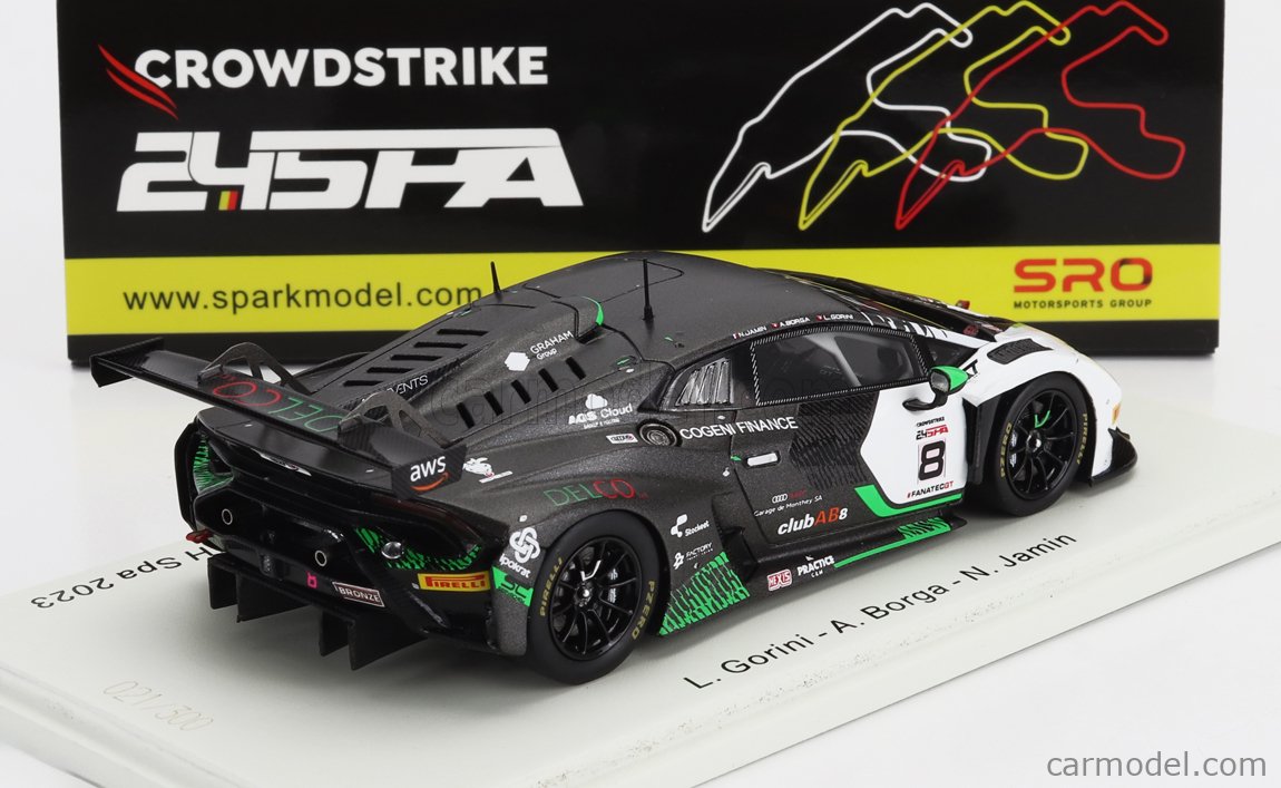 SPARK-MODEL SB732 Scale 1/43 | LAMBORGHINI HURACAN GT3 EVO 2 TEAM AGS ...