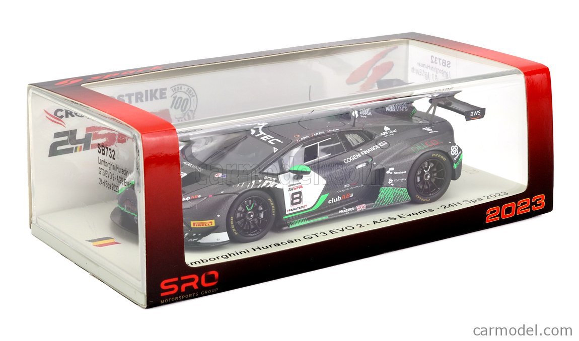 SPARK-MODEL SB732 Scale 1/43 | LAMBORGHINI HURACAN GT3 EVO 2 TEAM AGS ...