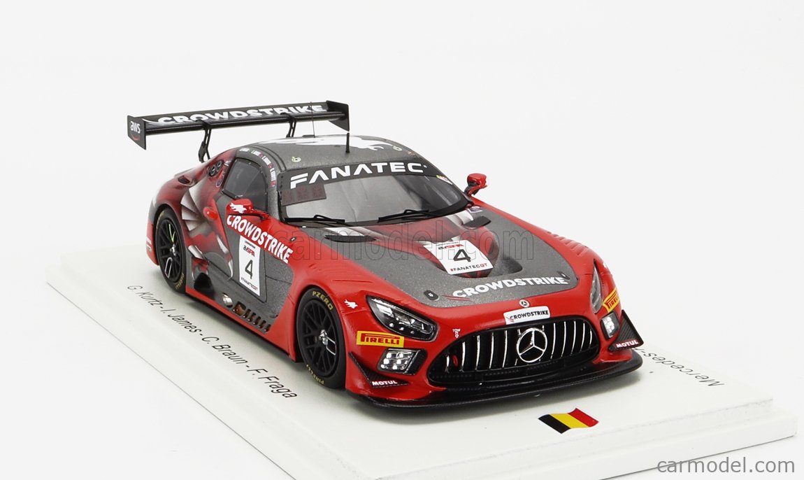 SPARK-MODEL SB723 Scala 1/43 | MERCEDES BENZ AMG GT3 TEAM CROWDSTRIKE ...