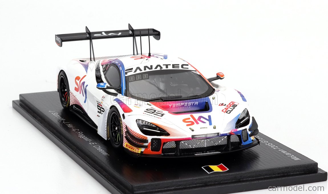 SPARK-MODEL SB712 Scale 1/43 | McLAREN 720S GT3 EVO TEAM SKY TEMPESTA ...