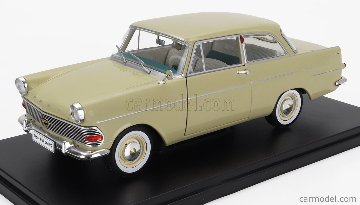 EDICOLA AB24P025 Scale 1/24 | OPEL REKORD P2 1962 CREAM