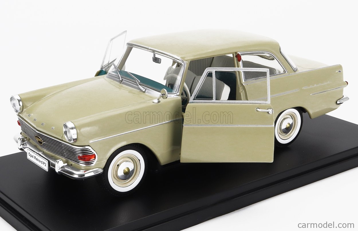 EDICOLA AB24P025 Scale 1/24 | OPEL REKORD P2 1962 CREAM