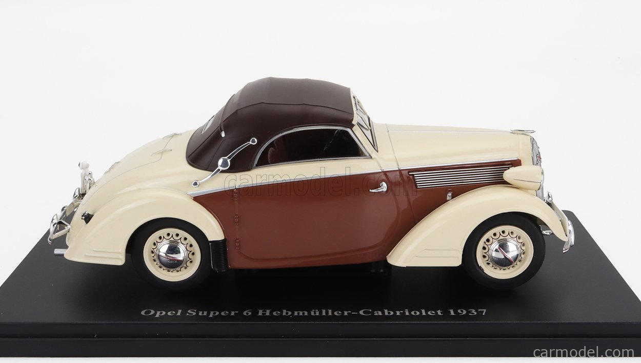 EDICOLA AB24P024 Scale 1/24 | OPEL SUPER 6 HEBMULLER CABRIOLET ...