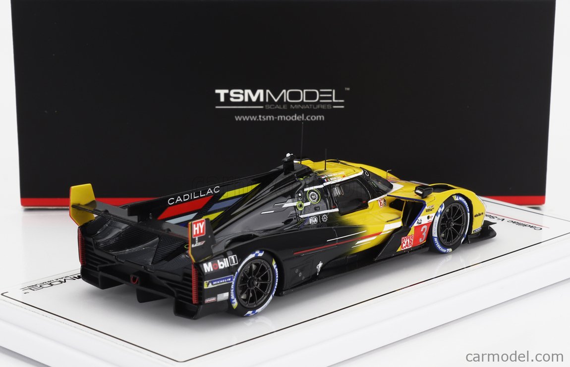 TRUESCALE TSM430756 Scale 1/43 | CADILLAC V-SERIES-R LMC55R 5.5L V8 TEAM CADILLAC RACING N 3 4th ...