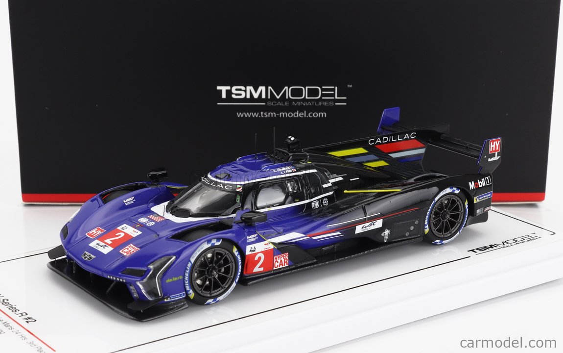 TRUESCALE TSM430755 Echelle 1/43 | CADILLAC V-SERIES-R LMC55R 5.5L V8 TEAM CADILLAC RACING N 2 ...