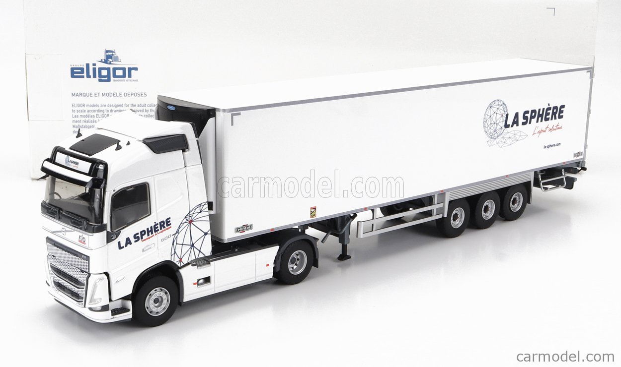 ELIGOR 117966 Scale 1/43 | VOLVO FH 500 TRUCK SEMI-FRIGO LA SPHERE ...