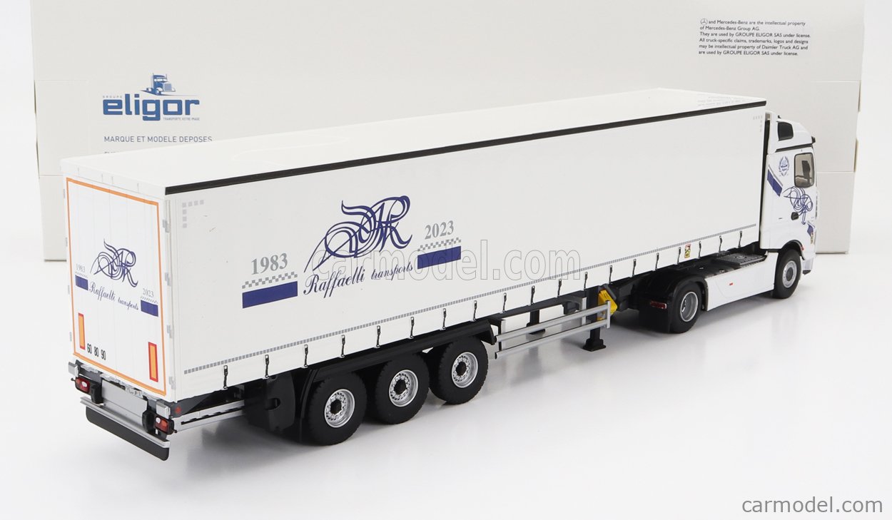 ELIGOR 117904 Escala 1/43 | MERCEDES BENZ ACTROS 5 1845 TRUCK TELONATO ...