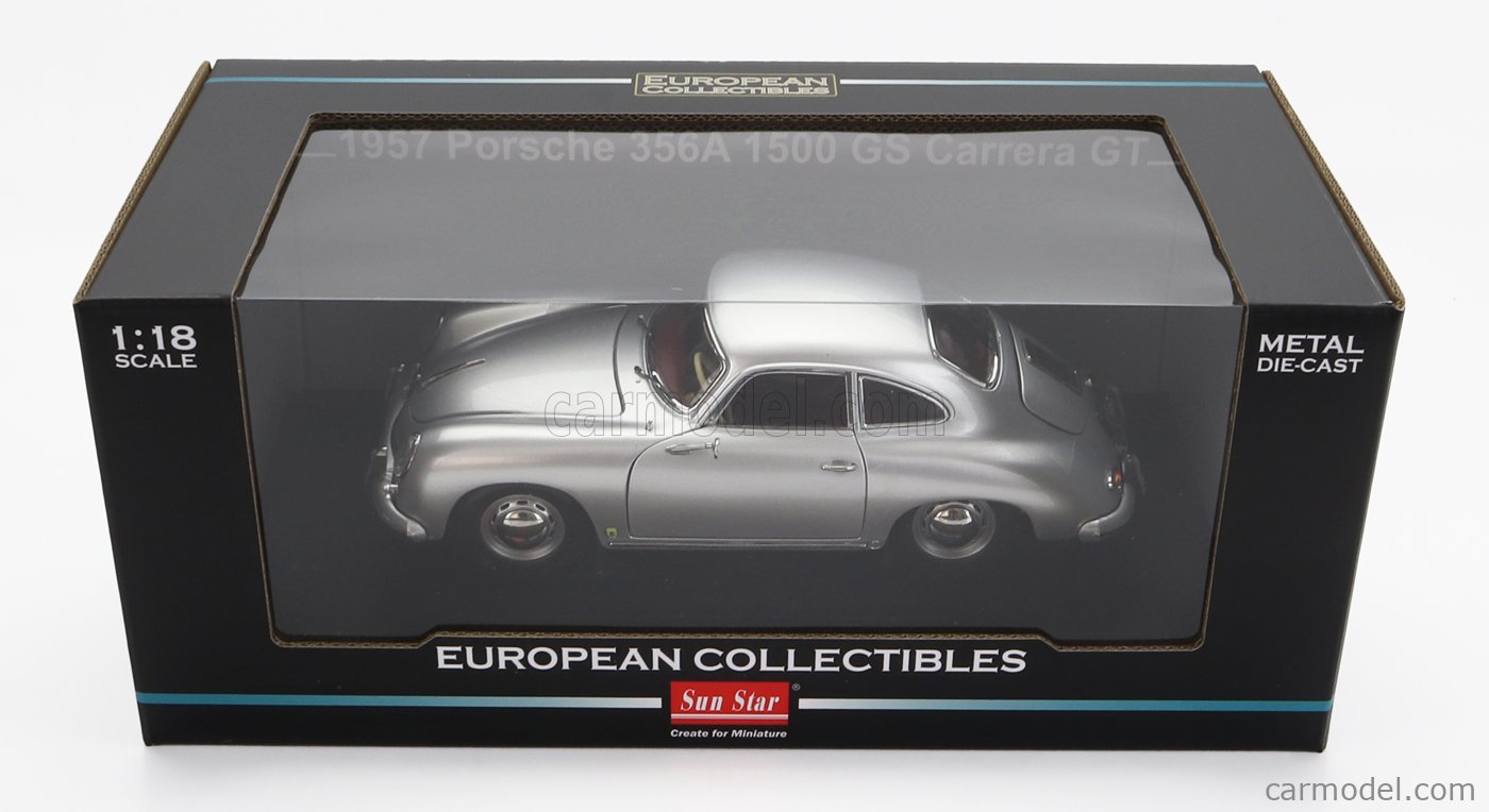 SUN-STAR 01351 Scale 1/18 | PORSCHE 356A 1500 GS CARRERA GT COUPE 1957 ...