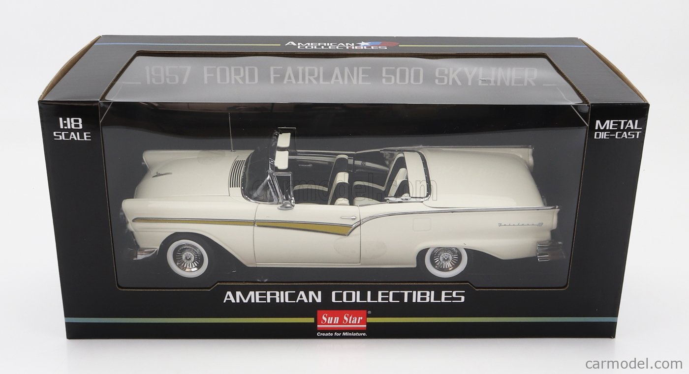 SUN-STAR 01346 Масштаб 1/18 | FORD USA FAIRLANE 500 SKYLINER CABRIOLET ...
