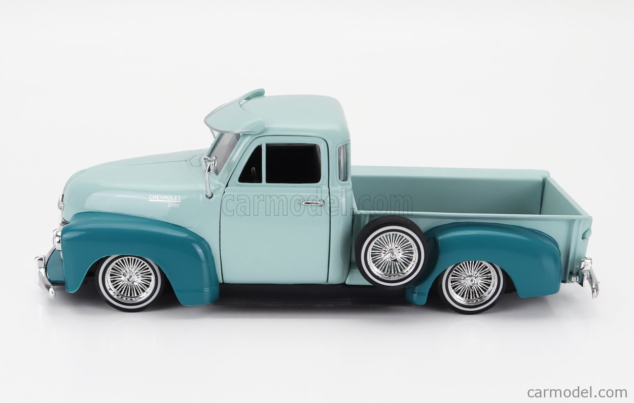 WELLY WE22087LRW-GRN Scale 1/24 | CHEVROLET 3100 PICK-UP LOW RIDER 1953 ...
