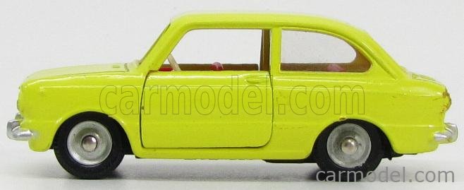 DINKY FRANCE 509 Escala 1/43 | FIAT 850 YELLOW
