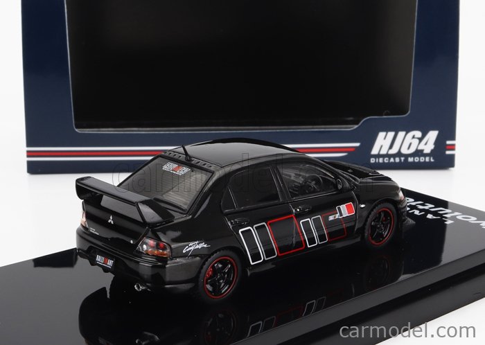 IGNITION-MODEL HJ646054BK Scale 1/64 | MITSUBISHI LANCER EVOLUTION IX ...