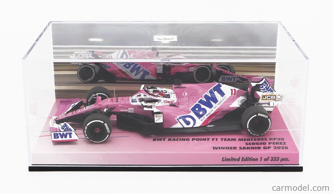 MINICHAMPS 447201611 Scale 1/43 | MERCEDES BWT F1 RP20 TEAM SPORTPESA ...
