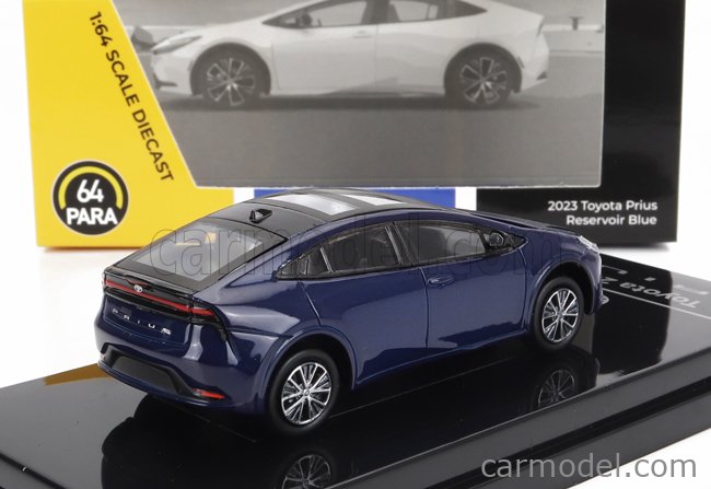 PARAGON-MODELS PA-55602 Scale 1/64 | TOYOTA PRIUS LHD 2023 BLUE