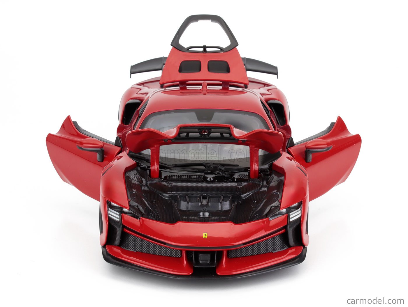 BURAGO 18-16020-02014 Scala 1/18 | FERRARI SF90 XX STRADALE 2024 ROSSO CORSA - RED BLACK