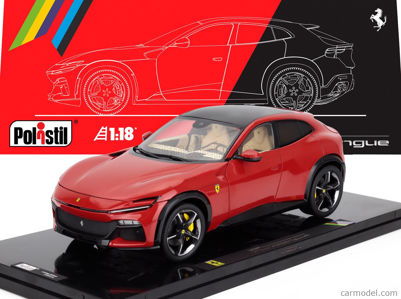 POLISTIL 18FE02020-HC Scale 1/18 | FERRARI PUROSANGUE 2022 - WITH ...