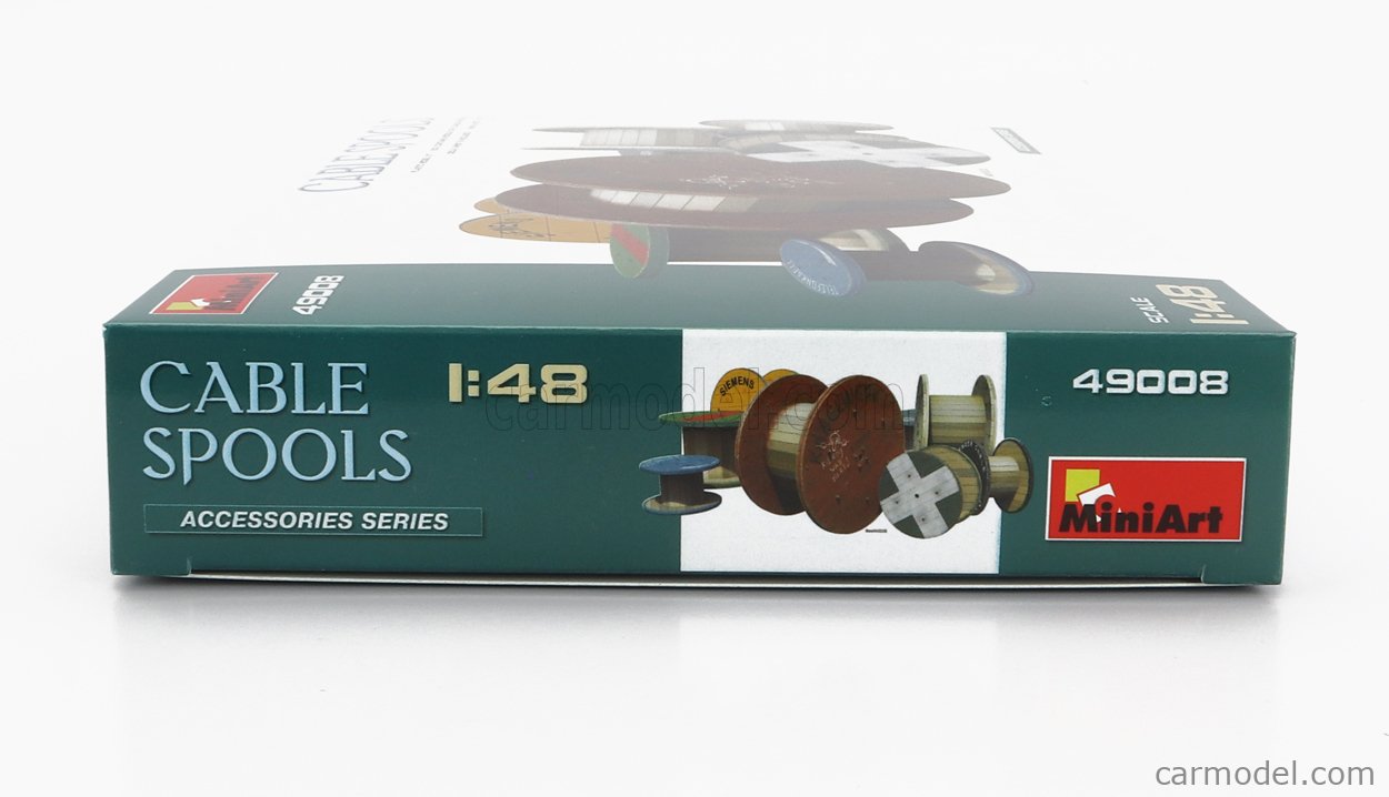 MINIART 49008 Scale 1/48 | ACCESSORIES CABLE SPOOLS