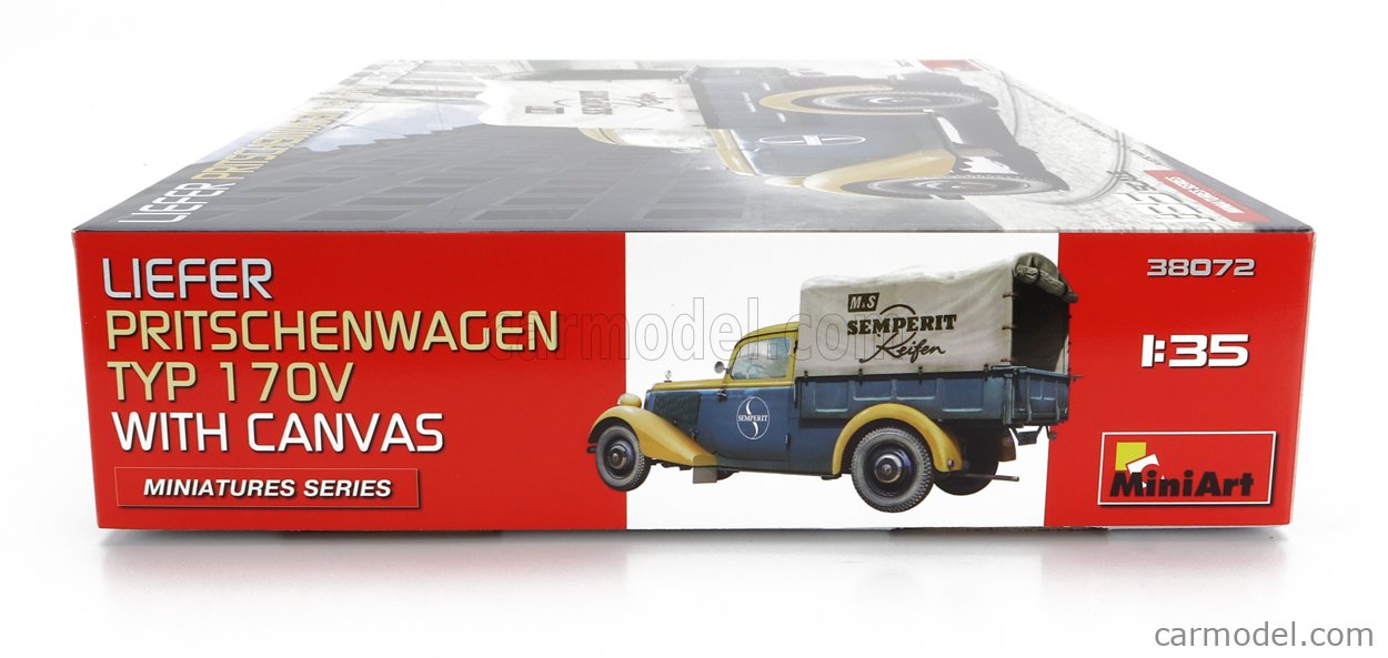 MINIART 38072 Scale 1/35 | MERCEDES BENZ TYPE 170V LIEFER ...