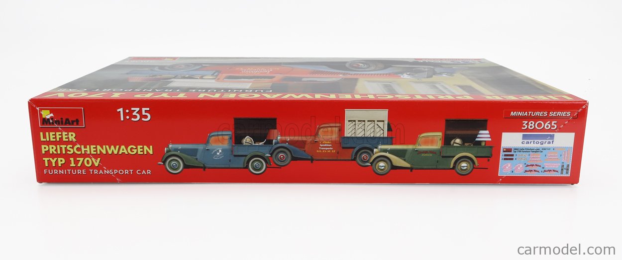 MINIART 38065 Scale 1/35 | MERCEDES BENZ TYPE 170V LIEFER ...