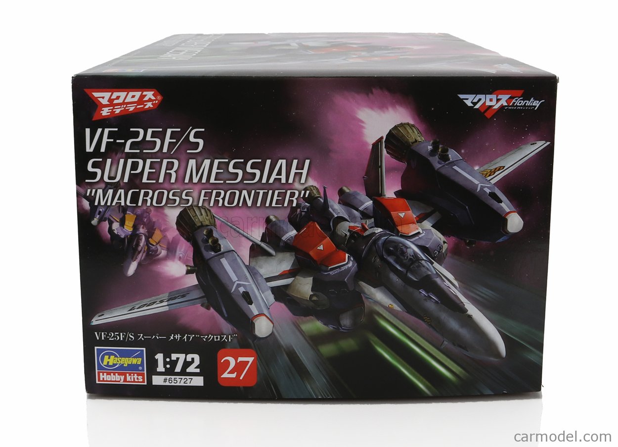 HASEGAWA 65727 Scale 1/72 | TV SERIES VF-25F/S SUPER MESSIAH ROBOT ADVANCE VARIABLE FIGHTER ...