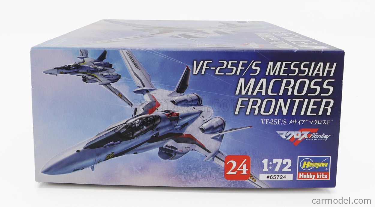 HASEGAWA 65724 Scale 1/72 | TV SERIES VF-25F/S ROBOT ADVANCE VARIABLE FIGHTER AIRPLANE MACROSS ...