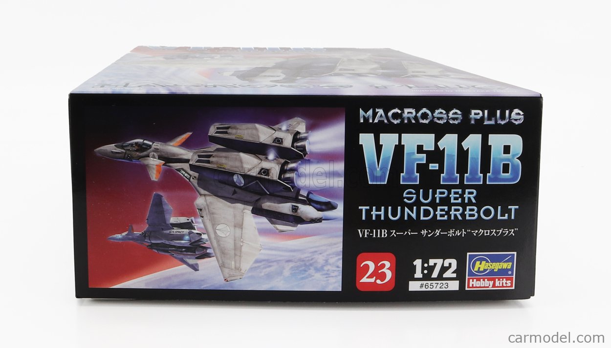 HASEGAWA 65723 Scale 1/72 | TV SERIES VF-11B SUPER THUNDERBOLT ROBOT ADVANCE VARIABLE FIGHTER ...