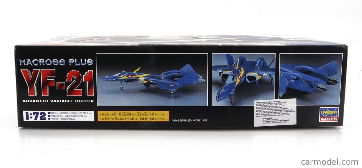 HASEGAWA 65711 Scala 1/72 | TV SERIES YF-21 ROBOT ADVANCE VARIABLE ...