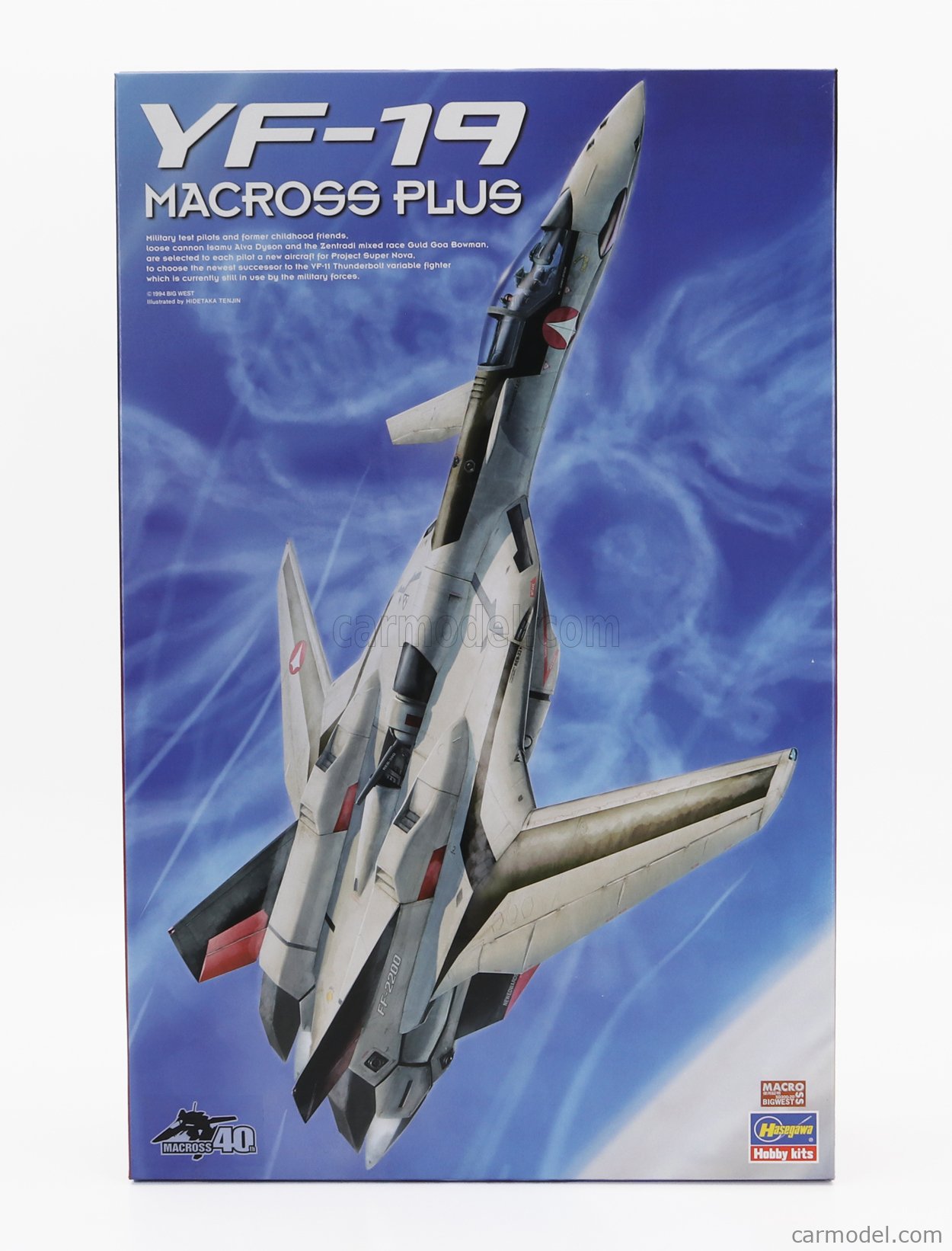 HASEGAWA 65651 Scale 1/48 | TV SERIES YF-19 ROBOT ADVANCE VARIABLE FIGHTER AIRPLANE MACROSS PLUS