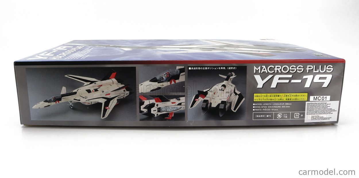 HASEGAWA 65651 Scale 1/48 | TV SERIES YF-19 ROBOT ADVANCE VARIABLE FIGHTER AIRPLANE MACROSS PLUS