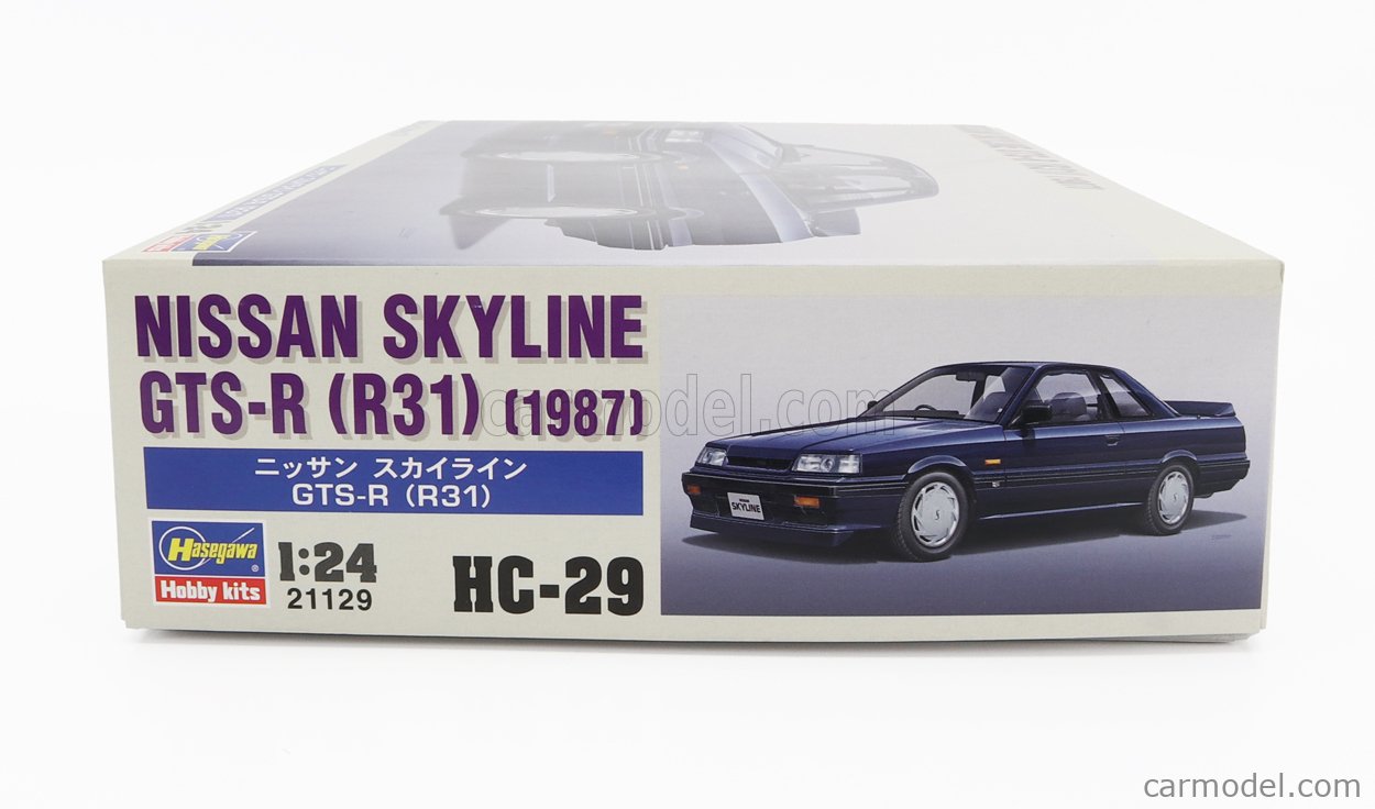 HASEGAWA 22129 Scale 1/24 | NISSAN SKYLINE GTS-R (R31) 1987