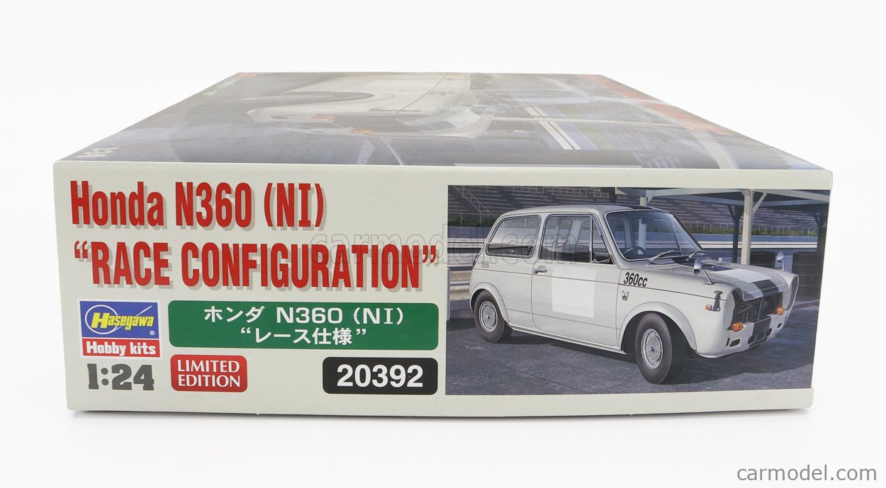 HASEGAWA 20392 Echelle 1/24 | HONDA N360 (NI) RACE CONFIGURATION 1971