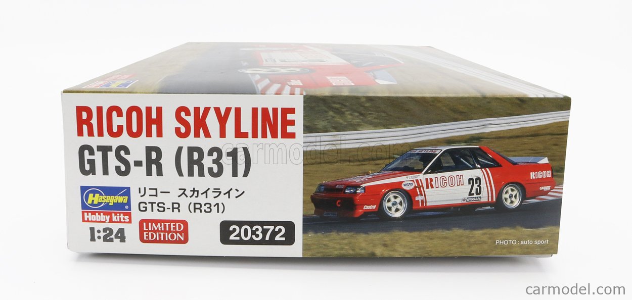 HASEGAWA 20372 Scala 1/24 | NISSAN SKYLINE GTS-R (R31) COUPE N 23 RACING 1985