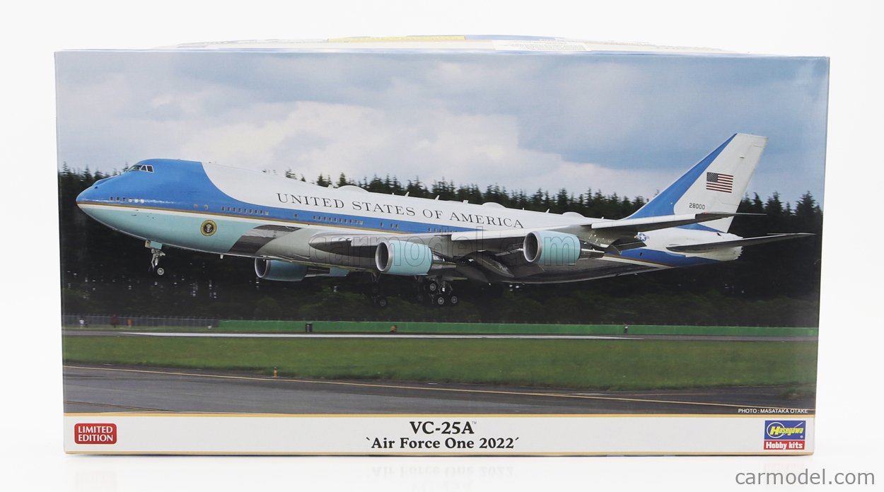 HASEGAWA 10852 Scale 1/200 | BOEING VC-25A AIRPLANE 2022 - AIR FORCE ...