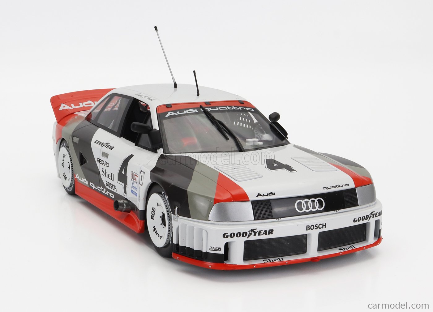 WERK83 W1806005 Scale 1/18 | AUDI 90 QUATTRO TEAM AUDI SPORT N 4 WINNER ...
