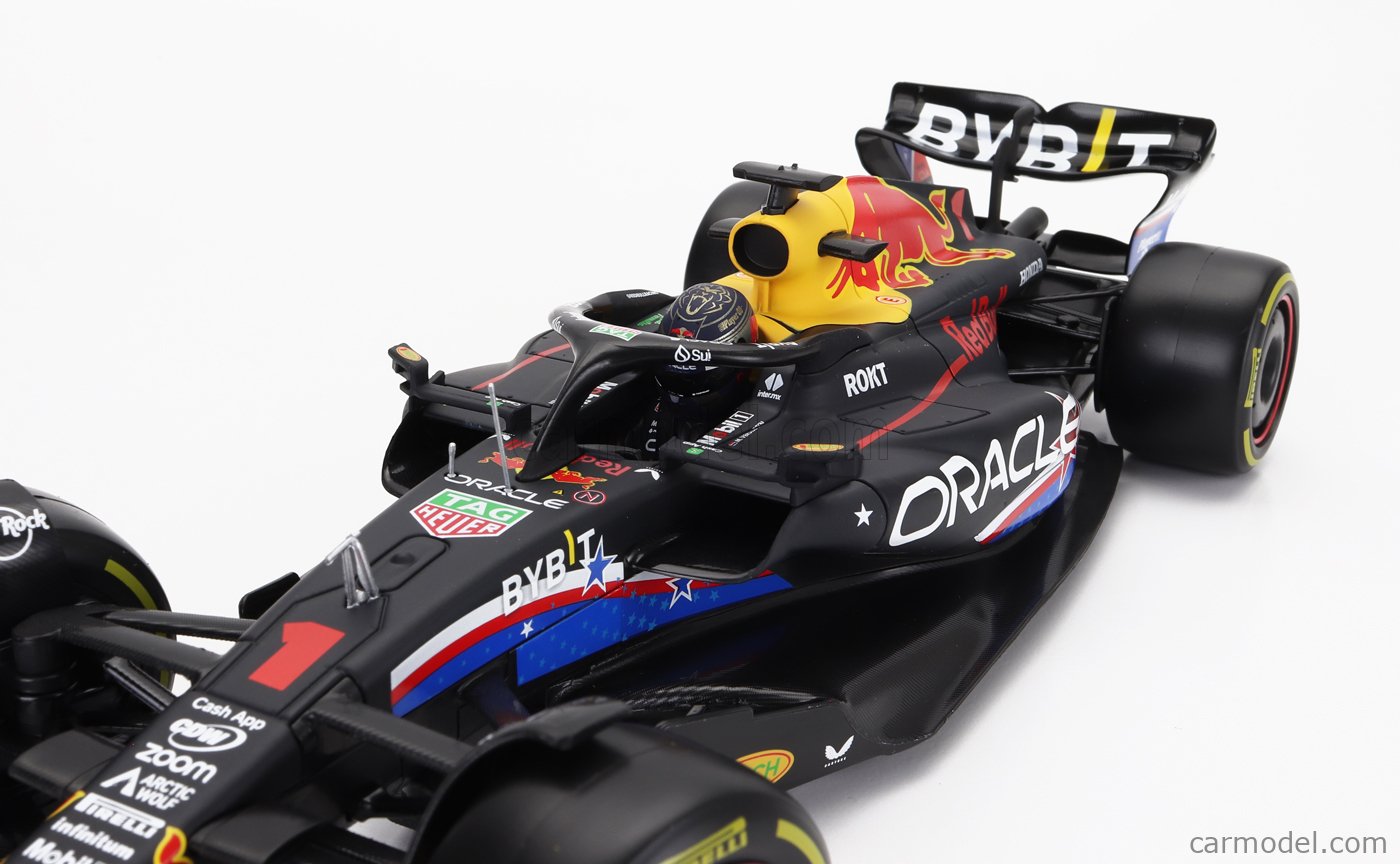 BURAGO 18-18003-V-AUSTIN Scala 1/18 | RED BULL F1 RB19 TEAM ORACLE RED ...