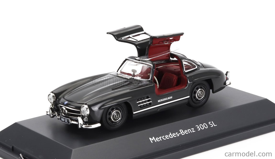 SCHUCO 450723900 Scala 1/43 | MERCEDES BENZ 300SL COUPE (W198) 1954 GREY