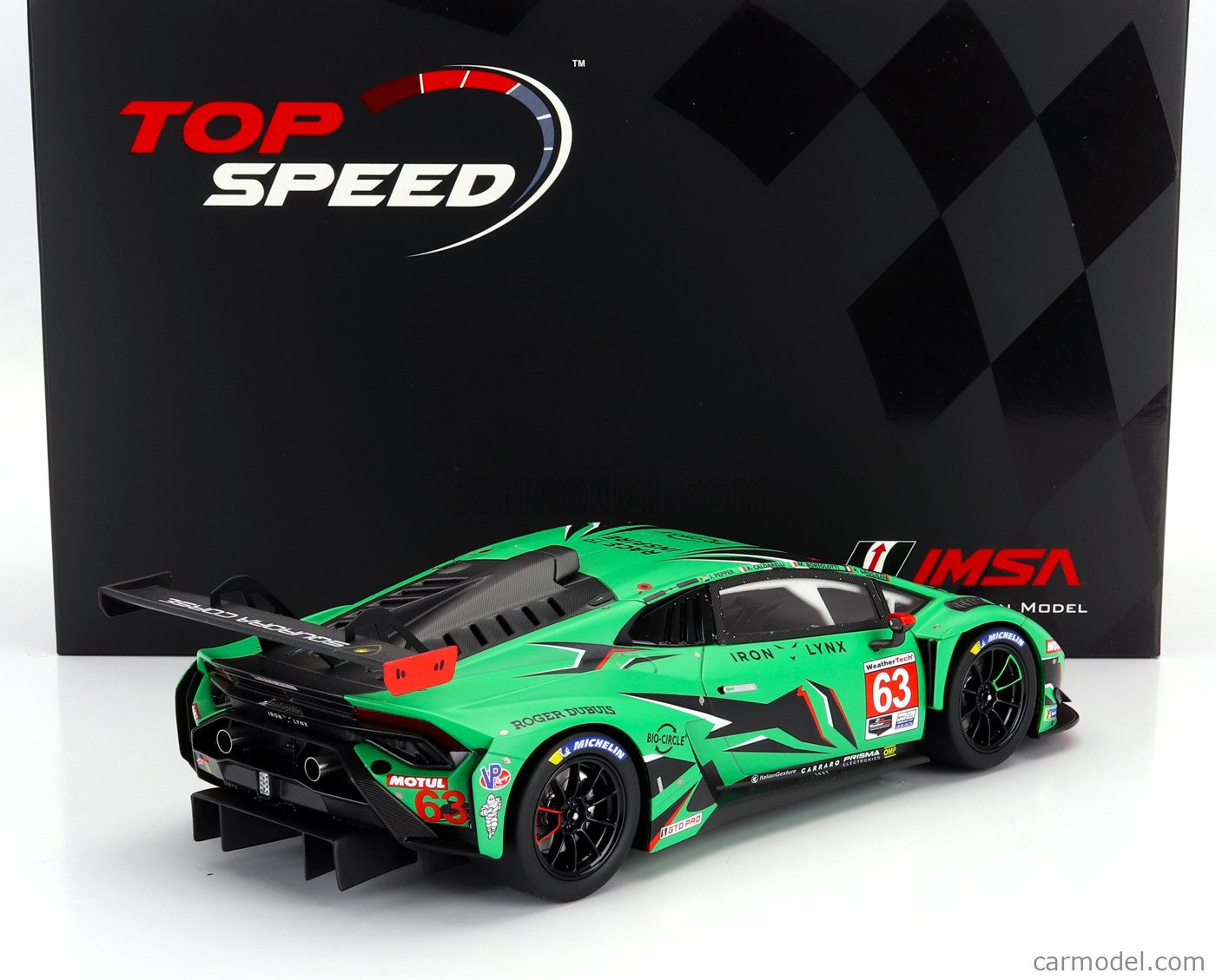 TRUESCALE TS0534 Scale 1/18 | LAMBORGHINI HURACAN GT3 EVO2 TEAM IRON ...