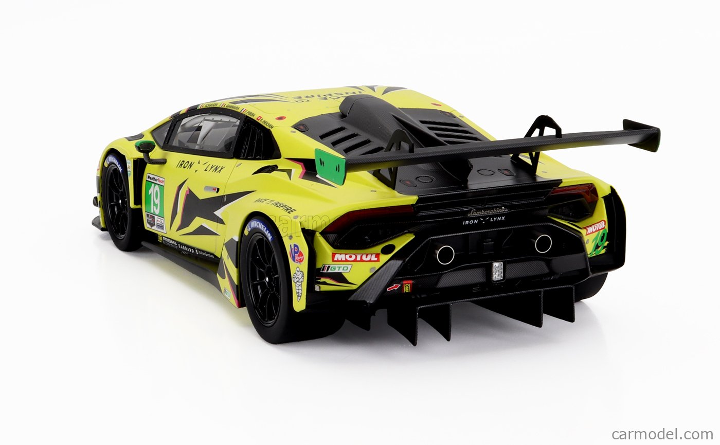 TRUESCALE TS0533 Scala 1/18 | LAMBORGHINI HURACAN GT3 EVO2 TEAM IRON ...
