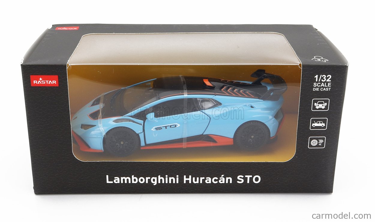 RASTAR 64310B Scale 1/32 | LAMBORGHINI HURACAN STO LP640-2 2021 LIGHT ...
