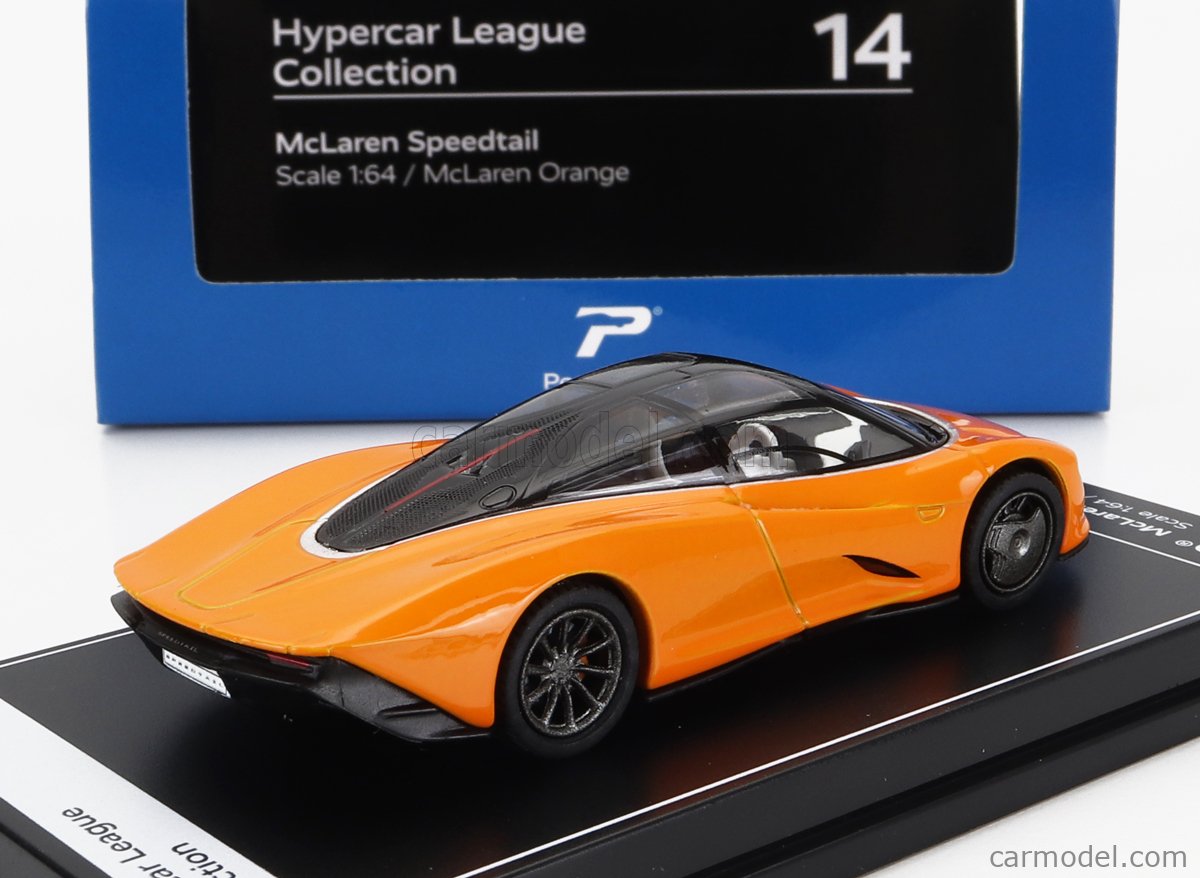 KINSMART KTH14 Scale 1/64 | McLAREN SPEEDTAIL 2019 ORANGE