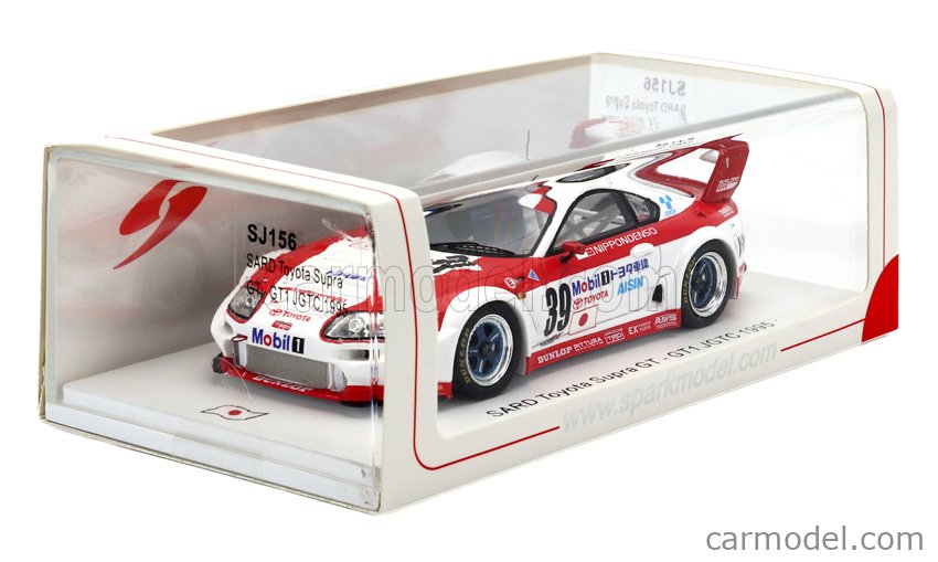 SPARK-MODEL SJ156 Scale 1/43 | TOYOTA SUPRA GT SARD GT1 N 39 JGTC ...