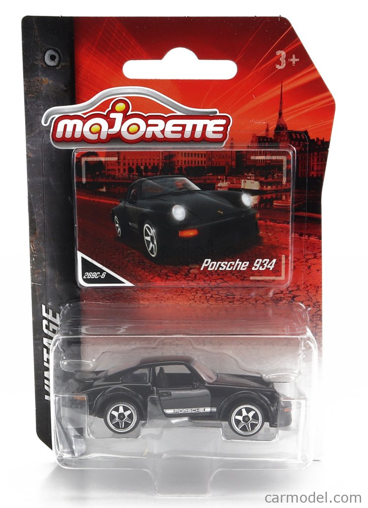 MAJORETTE 212052010 Scale 1/64 | PORSCHE 911 934 COUPE 1976 BLACK