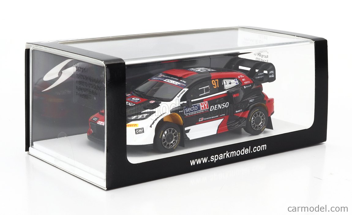 SPARK-MODEL S6737 Scale 1/43 | TOYOTA YARIS GR HYBRID RALLY1 TEAM ...