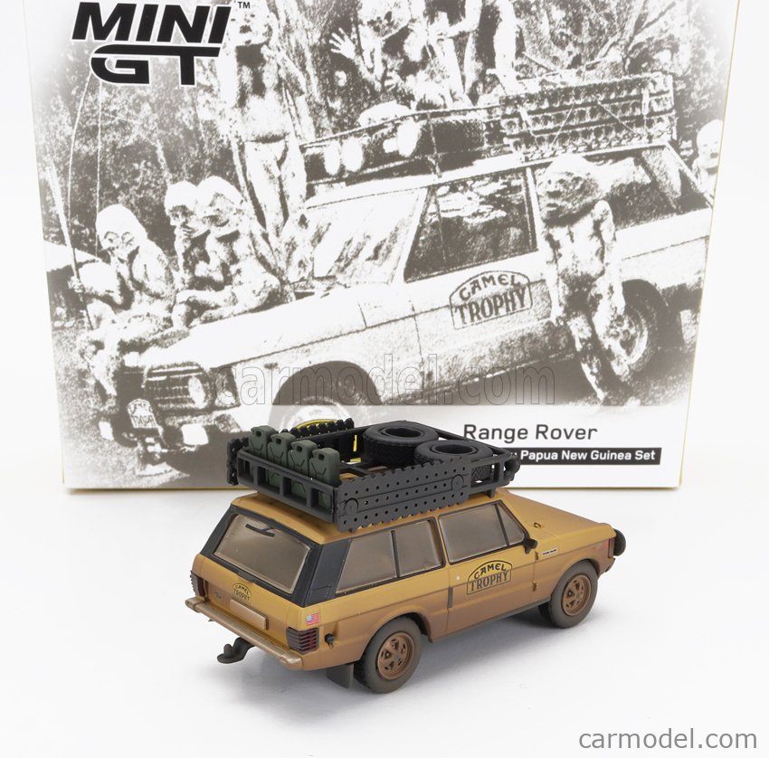 MINI-GT MGTS0006 Scale 1/64 | LAND ROVER SET 2X RANGE ROVER N 0 RALLY ...