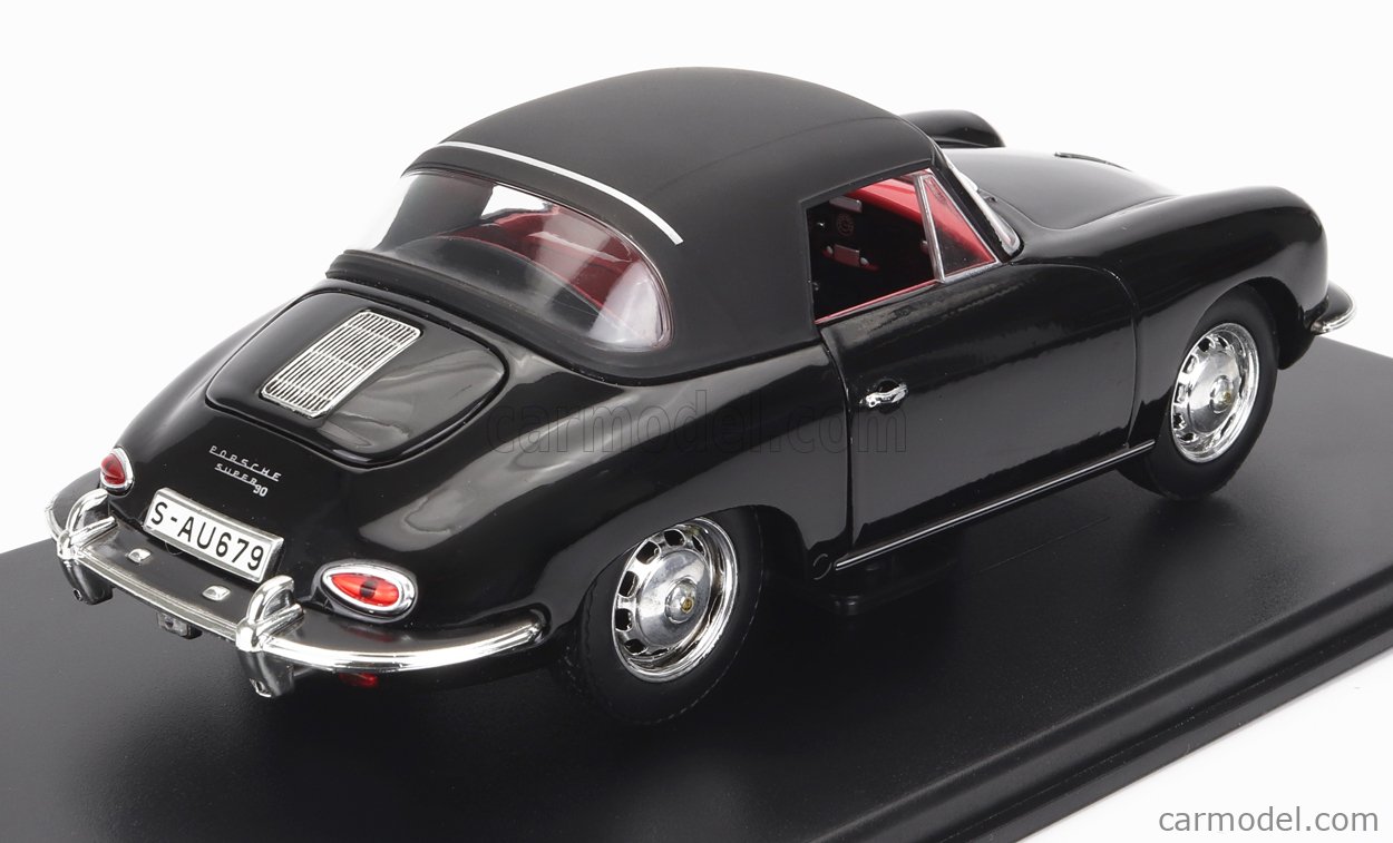 EDICOLA FW-053 Scale 1/24 | PORSCHE 356 1.6 SUPER 90 CABRIOLET CLOSED ...
