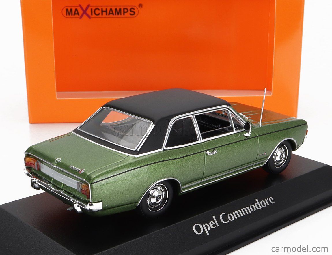 MINICHAMPS 940046160 Scale 1/43 | OPEL COMMODORE A 1970 GREEN MET