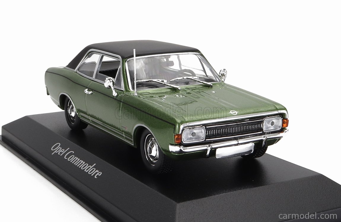 MINICHAMPS 940046160 Scale 1/43 | OPEL COMMODORE A 1970 GREEN MET