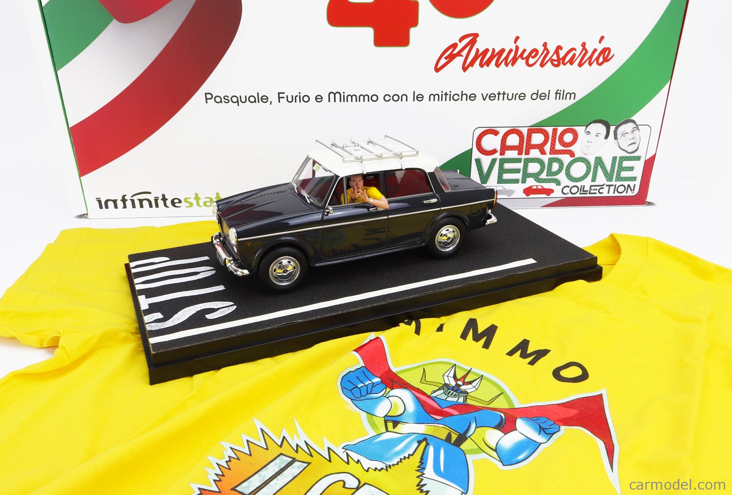 CLC-MODELS 80619 Scale 1/18 | FIAT SET 3X CARLO VERDONE BIANCO ROSSO E ...